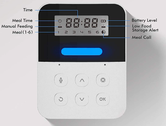 How do I set the current time on the Easy Feed Automatic Pet Feeder ...