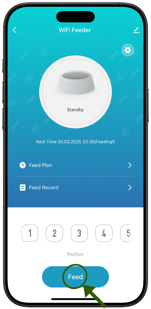 How do I feed manually on the Essential WiFi feeder? PLAF101/AF102 ...